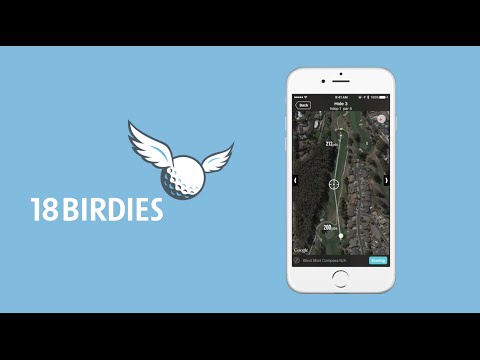 18Birdies GPS+ with Google Maps Gives You a Bird's Eye View of Every Hole | Golfing with 18Birdies