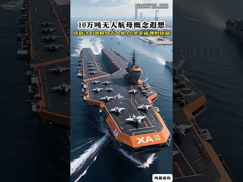 The concept of 100,000 tons of nuclear-powered unmanned aircraft carriers is fantasized by Jiang
