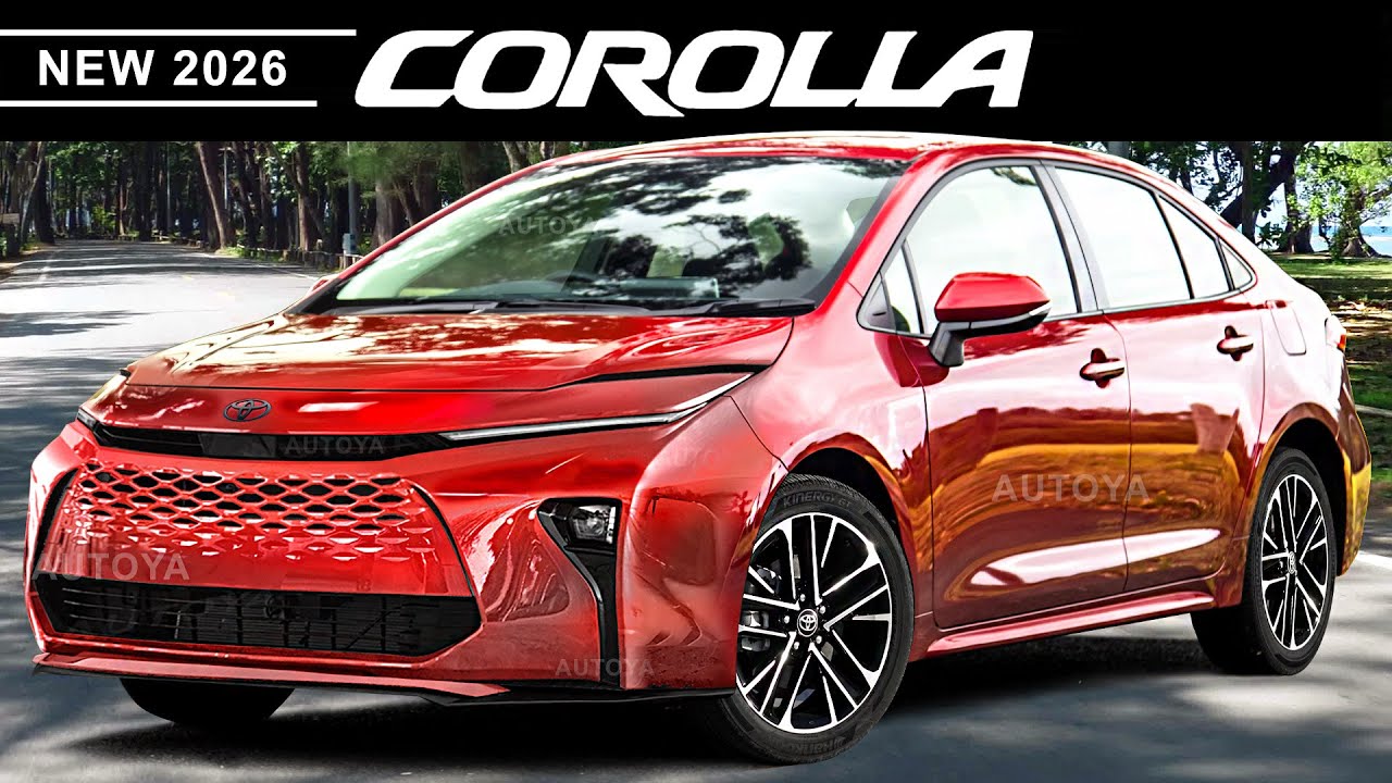 2026 Toyota Corolla Sedan Gets Rendered in Ritzy Colors, E210 Packs a ...