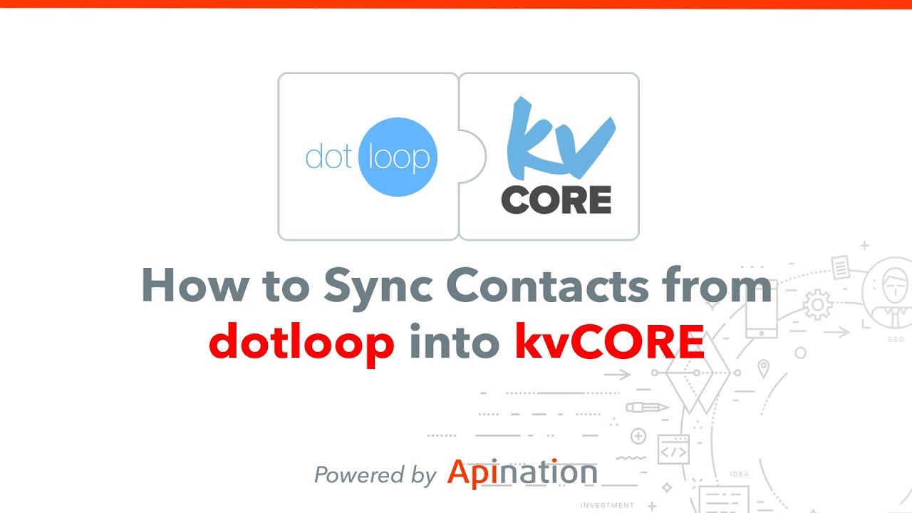 How to Sync Contacts from dotloop to kvCORE - Turn past Clients into New Leads