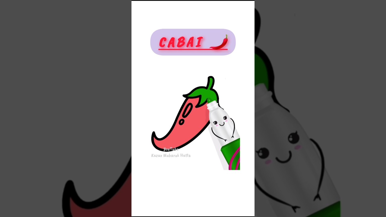 Mewarnai Cabai Merah #shorts #shortsfeed #drawingideas  #drawingtutorial #cabai #petanicabe