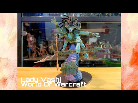 Blizzard DC Unlimited World Of Warcraft - Lady Vashj [Action Figure Review]
