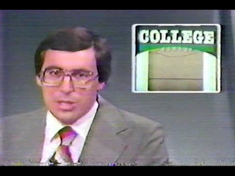 Sportscasters: Jim Wallace, WALB-TV, 10/24/1987