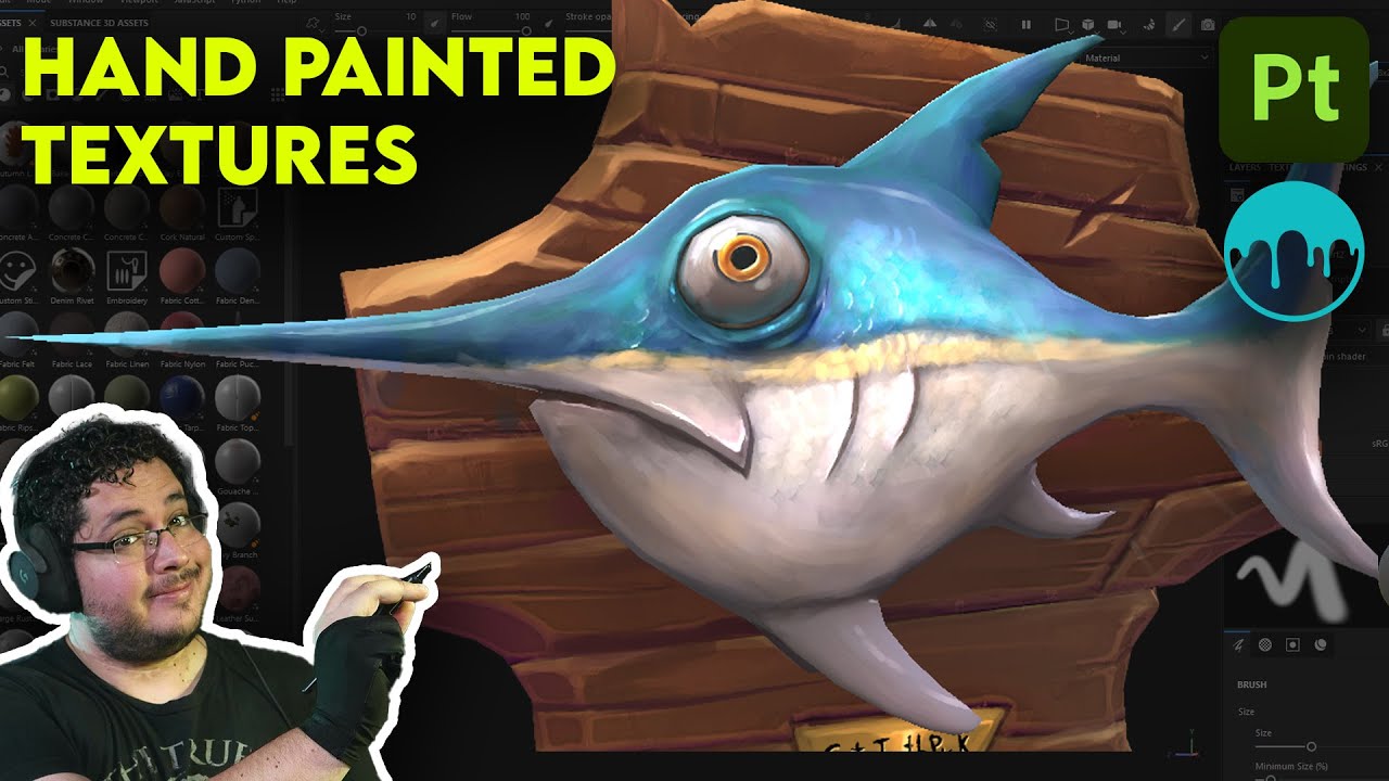 3D Hand Painted Textures Full Process - 3D Coat