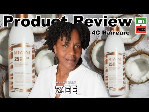 4C Haircare - Product Review - Mizani 25 Miracle Milk Heat Protectant Leave-in Conditioner