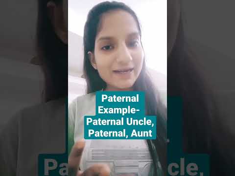 Most Confusing Words #learningenglish #easyway #easywords #paternal #maternal