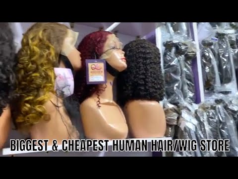 The Biggest/Cheapest Store to buy Original Human hair 2 | Wigs | Packet Hair | Bundle hair & More