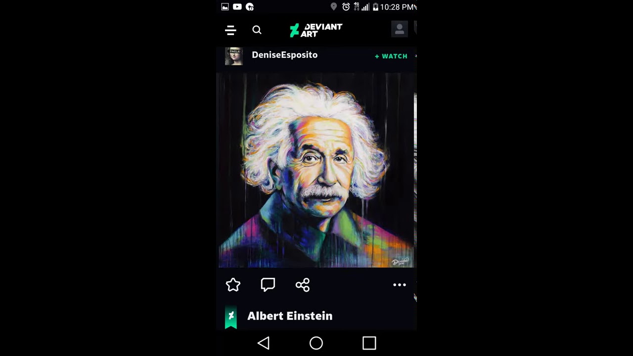 DeniseEsposito - Albert Einstein (DeviantArt)