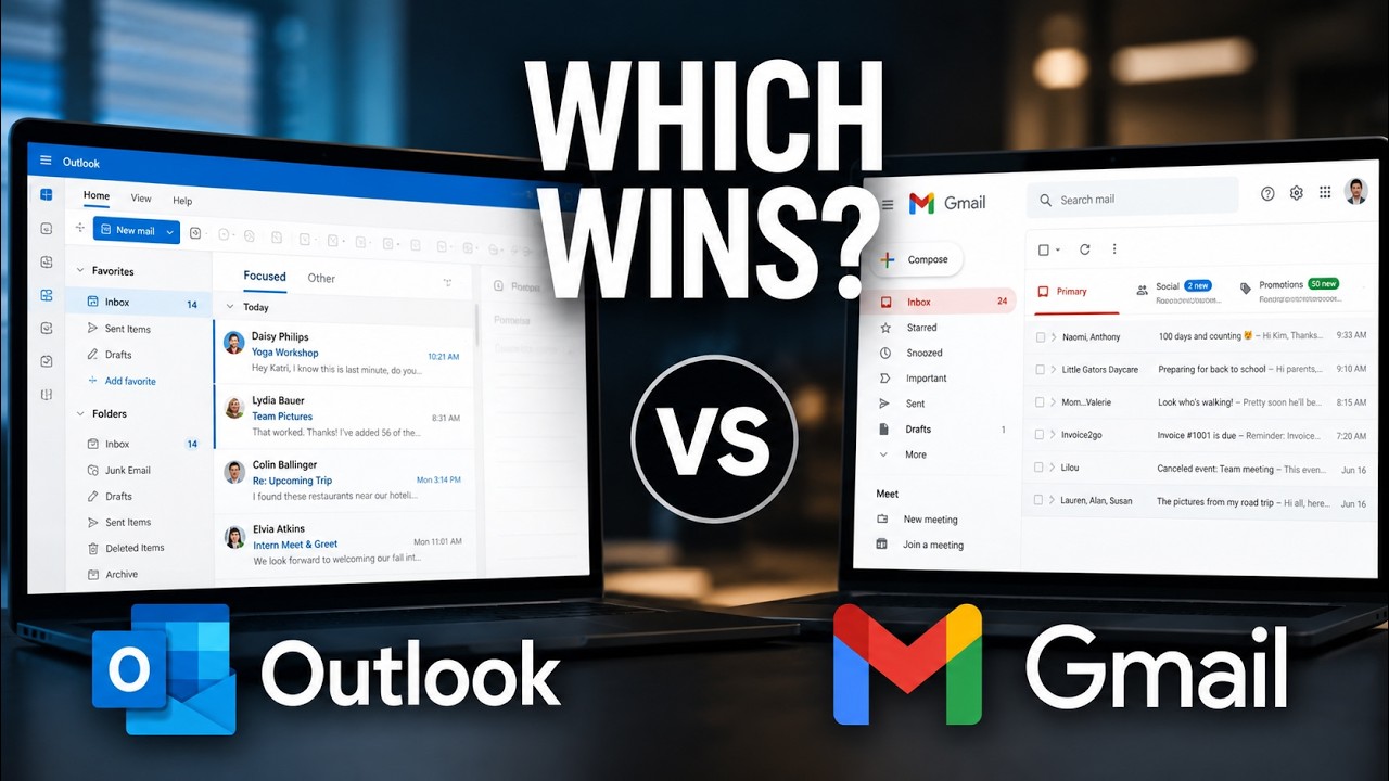 Microsoft Outlook vs. Gmail: Which One is Better? (2026)