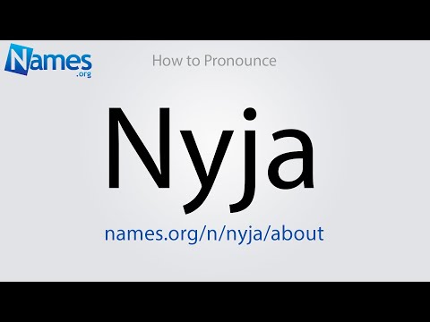 How to Pronounce Nyja
