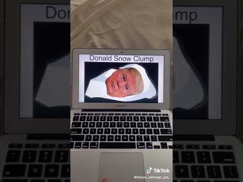 Every word rhymes with Donald Trump π