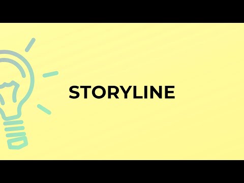 What is the meaning of the word STORYLINE?