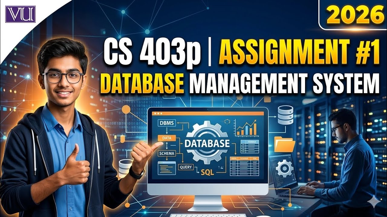 Cs403p Assignment no 1 || 2026|| Database Management system 