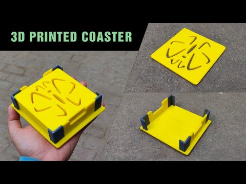 STL file 3D Printed Tea / Coffee Coaster・3D printable design to ...