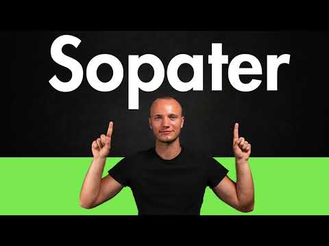 How to Pronounce Sopater (Correctly)