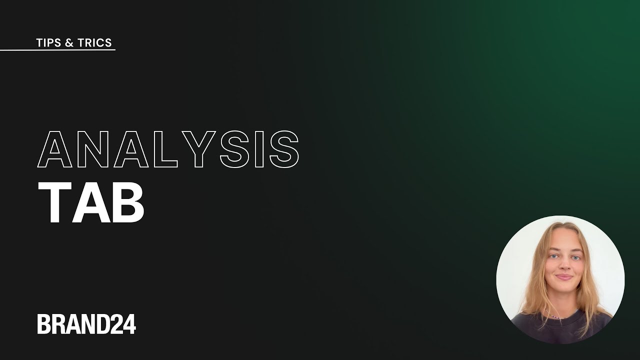 Analysis Tab | Brand24