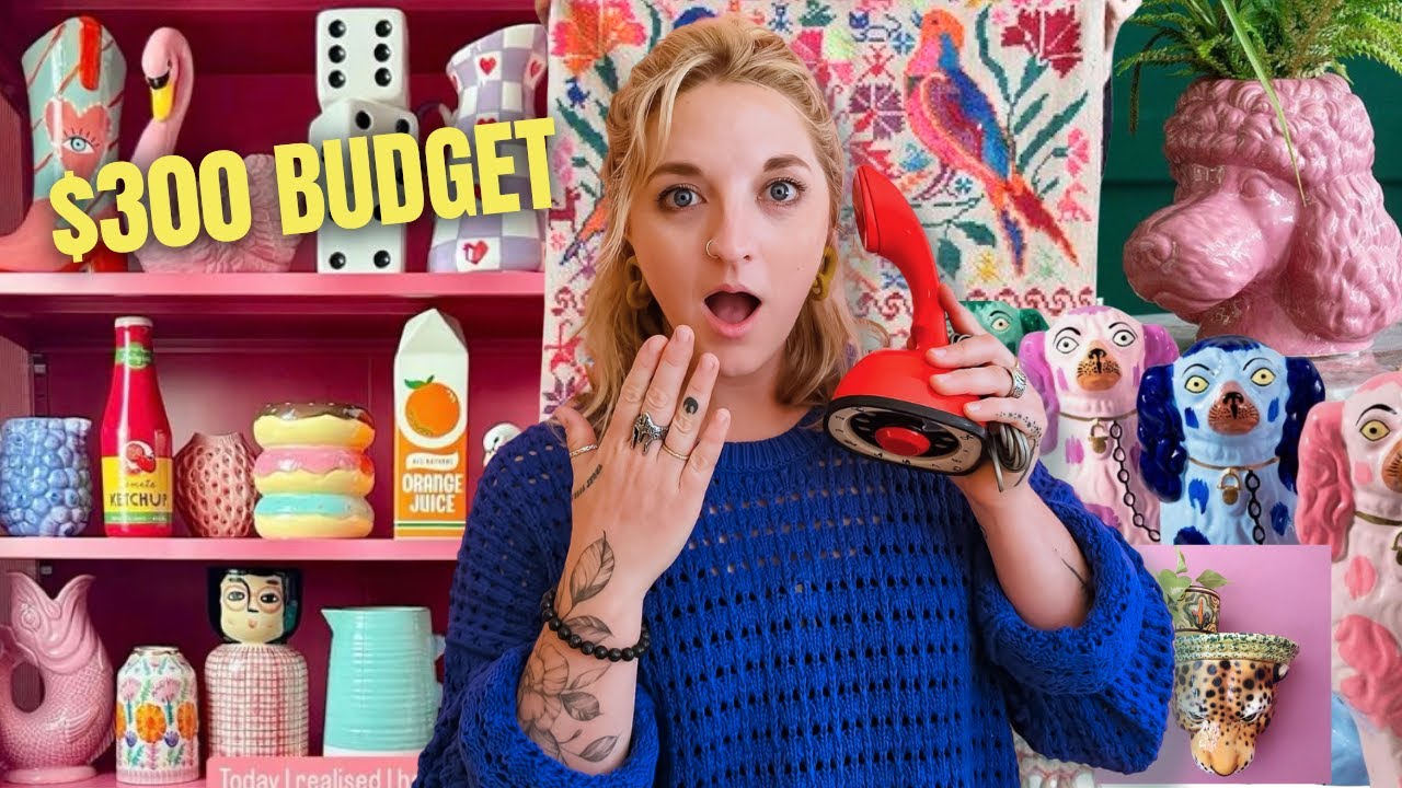 Dopamine Decor Thrift Haul | SECOND HAND ON DEMAND