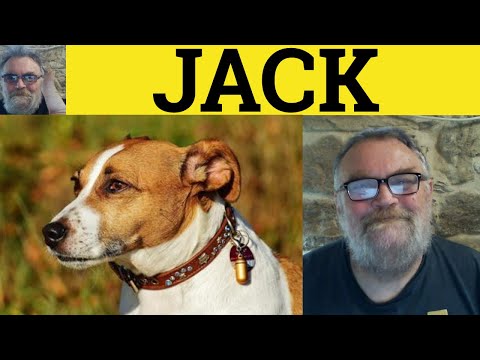 π΅ Jack Meaning - Jack Defined - Jack Collocations - Jackass - Union Jack -Lumberjack - Jackfruit