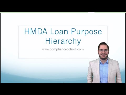 HMDA Loan Purpose Hierarchy