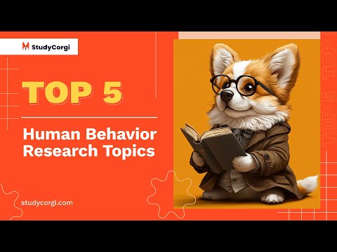 TOP-5 Human Behavior Research Topics