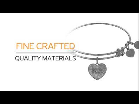 Angelica Bracelet Kappa Delta Antique White Tone - SuperJeweler.com
