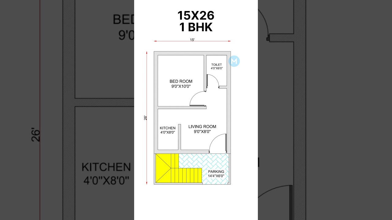 15X26 home plan design