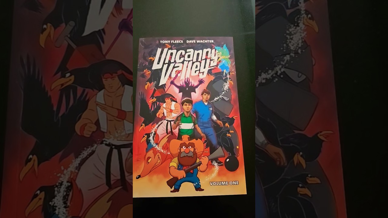Uncanny Valley TPB Vol 1  Issues 1 to 5 Tony Fleecs Dave Wachter #boomstudios #looneytunes #fun 👍♥️