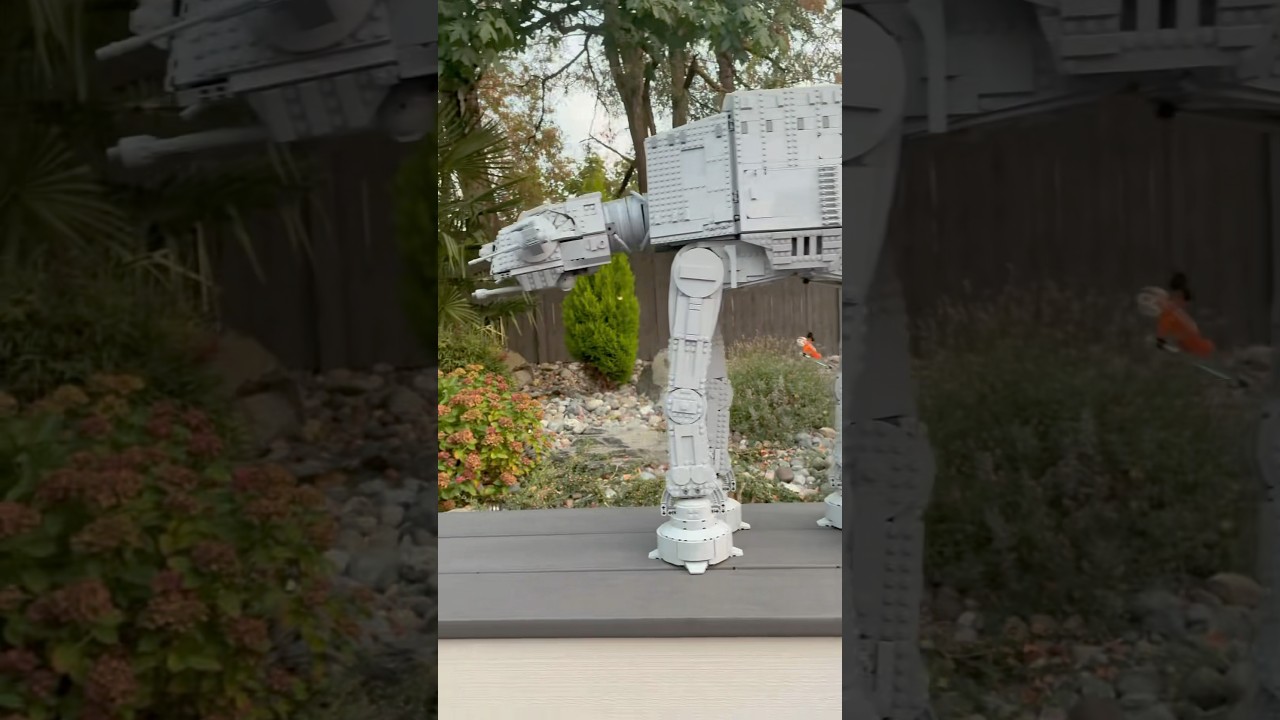 Is the UCS AT-AT actually minifig scale?? @thisorthatstarwars