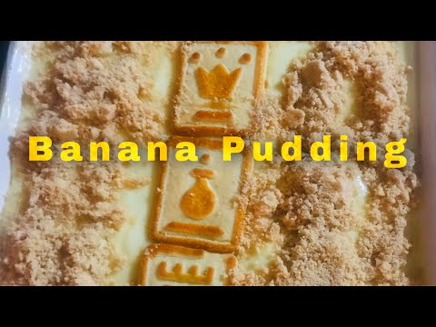 Easy Banana Pudding Recipe | Not Yo Mamas Banana Pudding 🍌