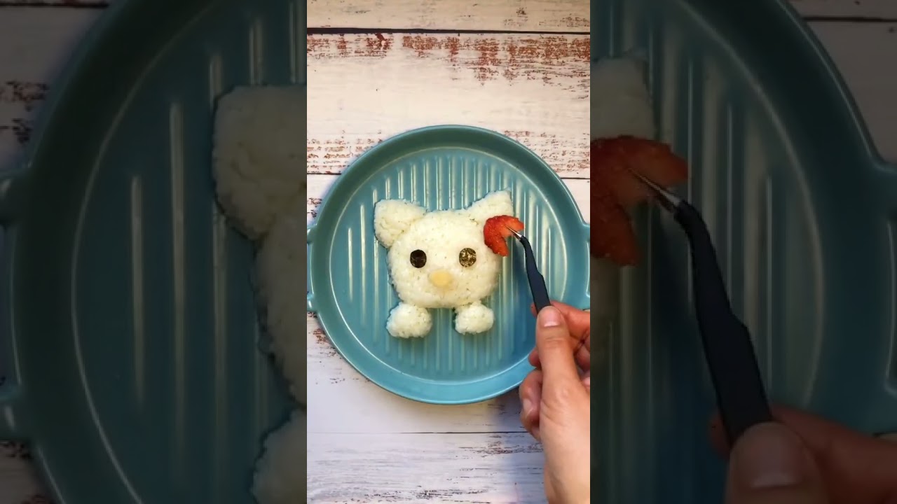 Purrfectly Delicious: Kitty Cat Curry Rice DIY 🐾🍛