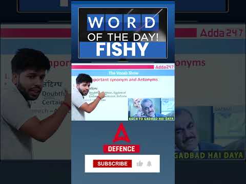 word of the day Fishy