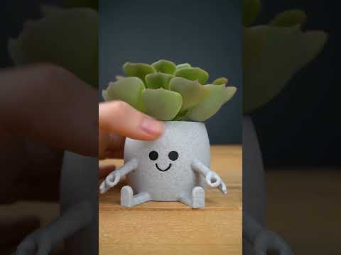 🤲 Gotcha Hands Sitting Pot・Free STL File for 3D printing・Cults