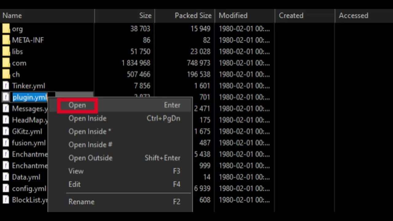 Edit API Version (Minecraft Plugin)