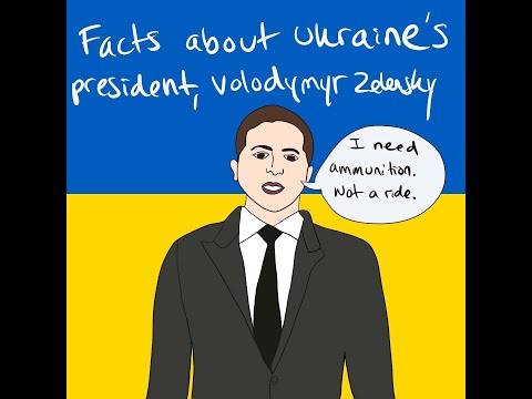 Facts about Ukraine’s president, Volodymyr Zelensky