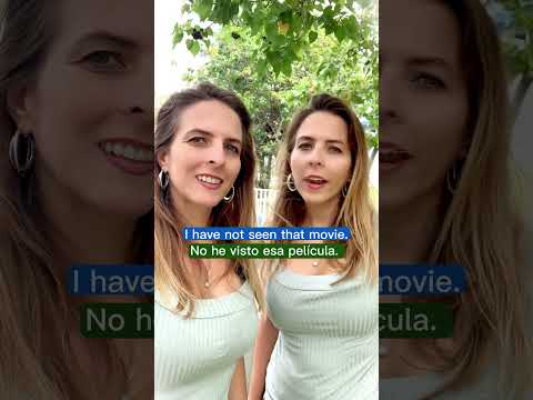 Have you seen? / ¿Has visto? #shorts #learnenglish #learnspanish #aprenderingles