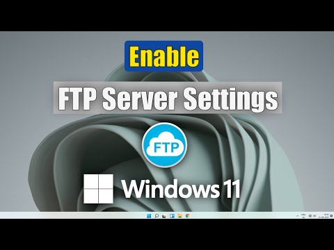 How to Enable FTP Server Setting in Windows 11