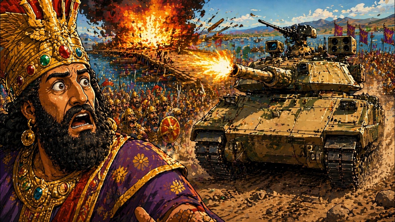 A Modern Tank Appeared in 480 BC and DESTROYED Xerxes’ Invasion