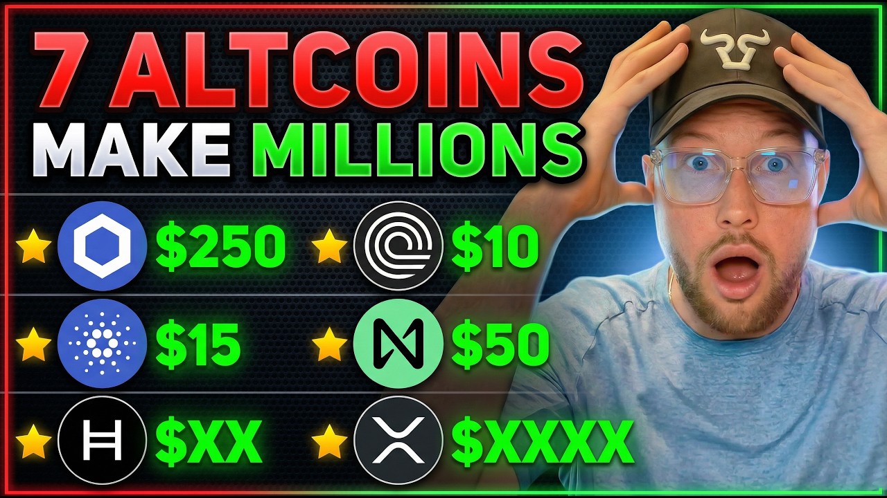 Top 7 ALTCOINS Whales Are Quietly Accumulating! (THE 2026 INSTITUTIONAL PLAYBOOK)