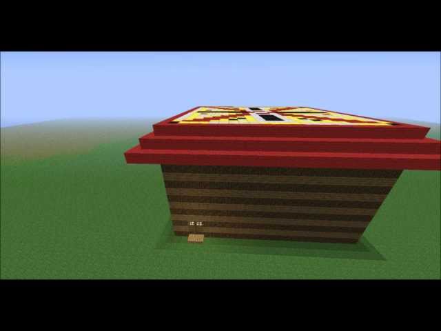 Empty house for building Minecraft Map