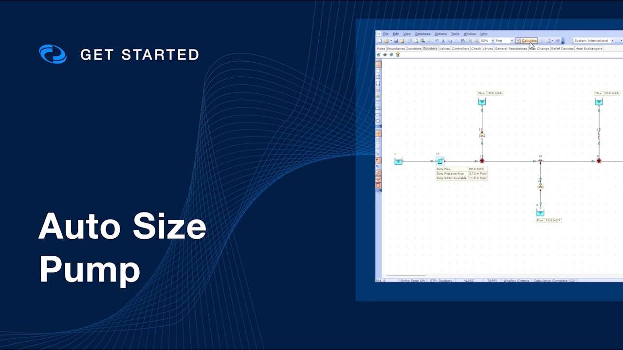 FluidFlow -  Auto Size Pump