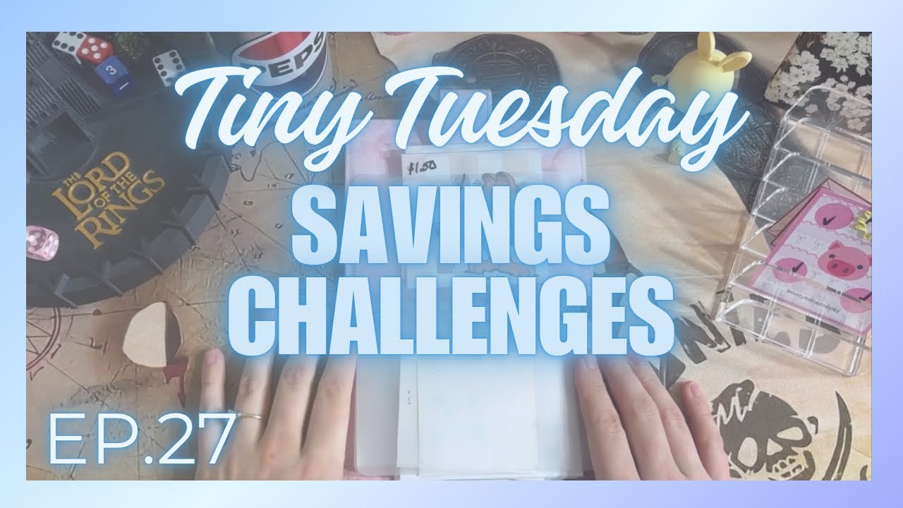 Tiny Tuesday 27 | Tiny Savings Challenges | Saving With $6