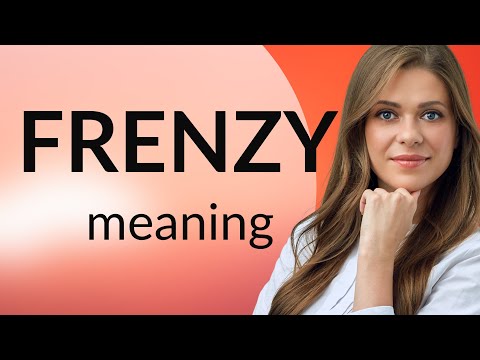 Frenzy • definition of FRENZY