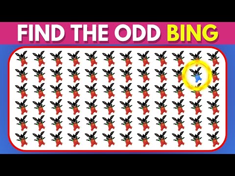 Find the ODD One Out π° Bing Bunny Emoji Quiz | Quiz for All Ages!