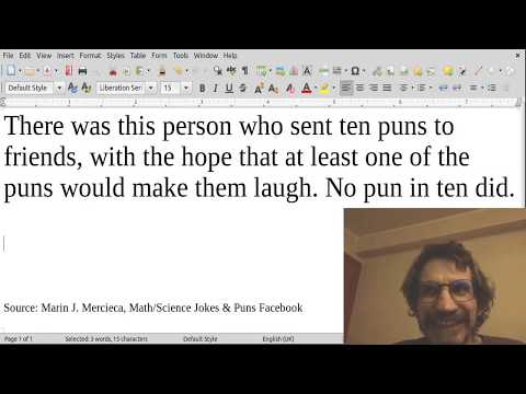 Jokes and puns for English learners 02 - "No pun intended." It's meaning, usage, cultural background