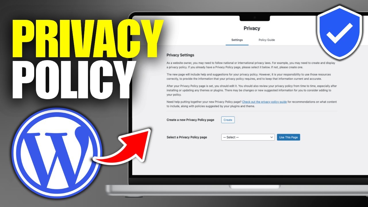 How To Create Privacy Policy Page In WordPress (Full Guide)