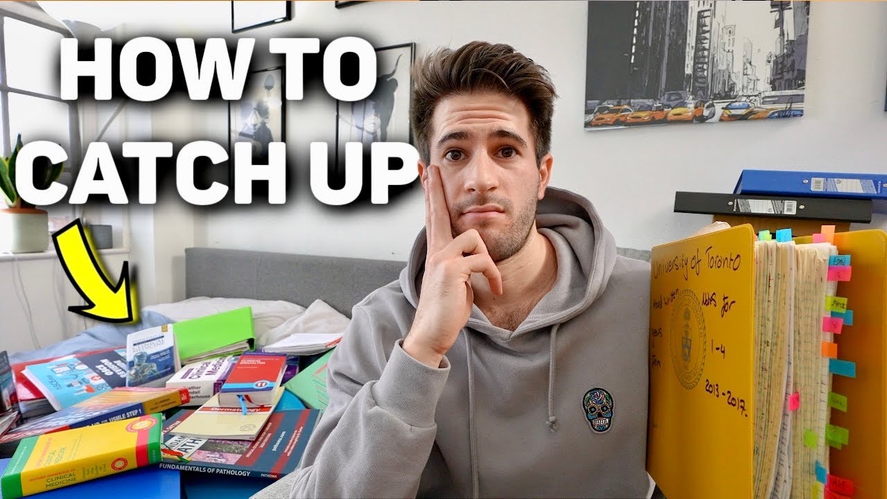 How to CATCH UP ON SCHOOL WORK when you've fallen behind