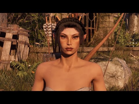 How to create a pretty female wood elf Oblivion Remastered (No mods)