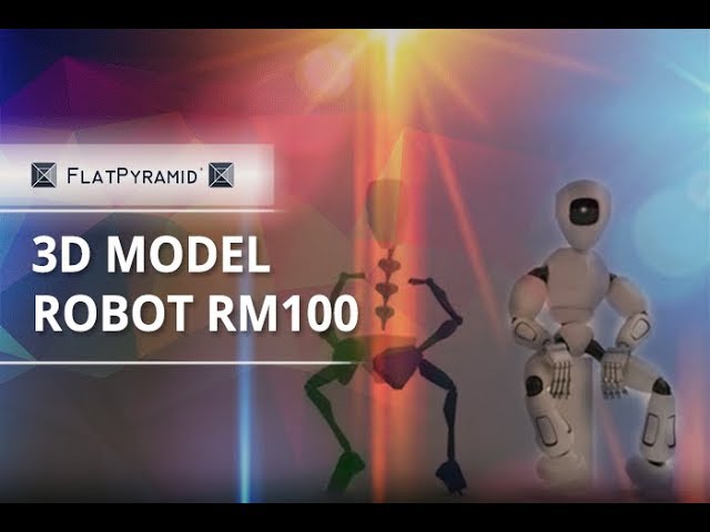 Robot RM100 3D Model - FlatPyramid