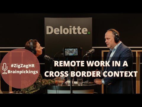 Remote work in a cross border context & global mobility as a lever for talent development #114