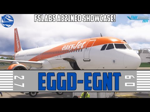 VERTICAL STREAM | FsLabs A321neo Showcase & Review! | Real World easyJet Ops | Bristol to Newcastle